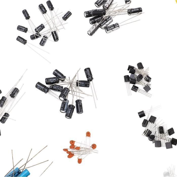 VBESTLIFE kit de transistor de résistance de condensateur VBESTLIFE kit ...