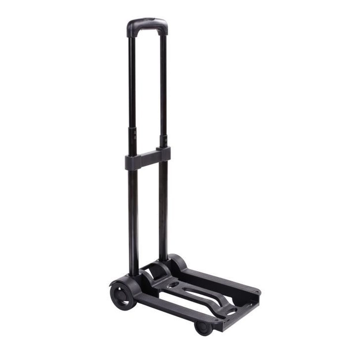 Chariot manuel Push camion chariot bagages à plat Dolly chariot pliable ...