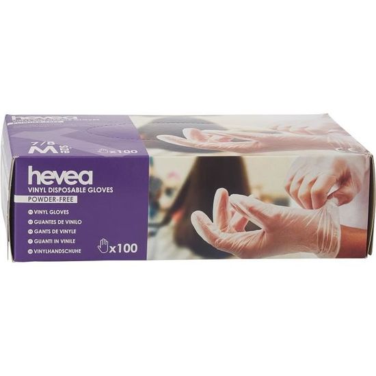 Gants En Vinyle Jetables. Sans Talc Et Sans Latex. Lot De 10 Boîtes De ...