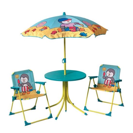 T'CHOUPI Set de Jardin - Achat / Vente ensemble table et chaise de ...