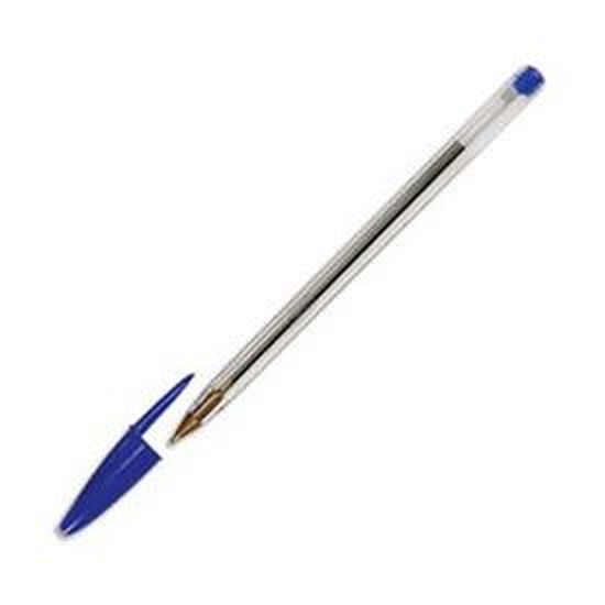 Lot de 50 stylos à bille Cristal Fine bleus - BIC - Cdiscount Beaux ...
