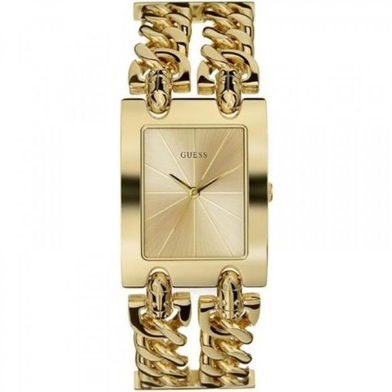 Guess Montre - Mod Heavy Metal - W1117L2 - Bracelet deux chaînes ...