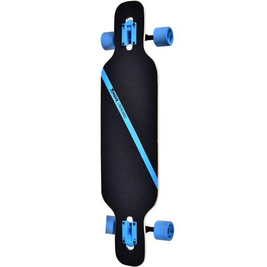 Move longboard Drop 91 cm bois noir/bleu - Achat / Vente Move longboard ...