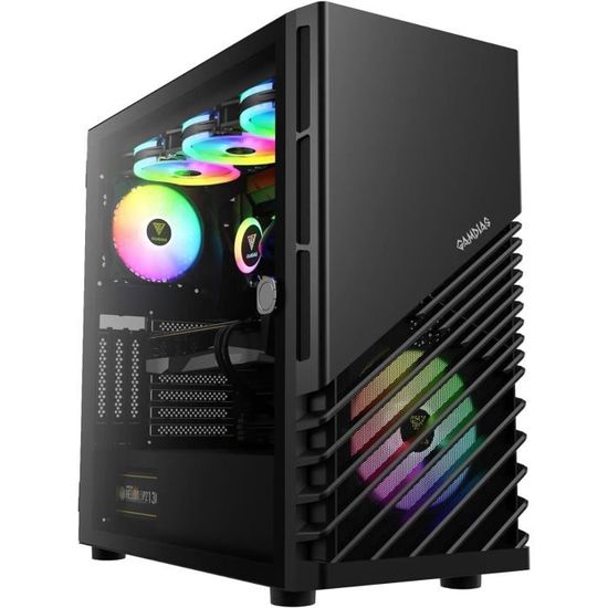 Pc Gamer Boitier, Boîtiers Gaming Atx Moyen Tour Vide, Airflow Case ...