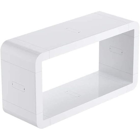 KUNGYO Rectangle étagère Flottante Fixée au Mur - Tablette Murale Salle ...