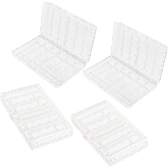 Boîte de Stockage de Piles AA-AAA, boîte de Support de boîtier de ...