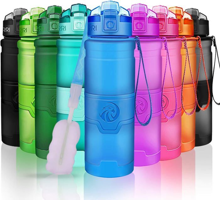 Bouteilles d'eau sport 380ml/500ml/700ml/1000ml gourdes eau ...
