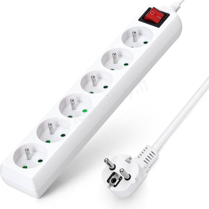 Bloc Multiprise - Noname - 6 Prises - Interrupteur - Protection Enfant ...
