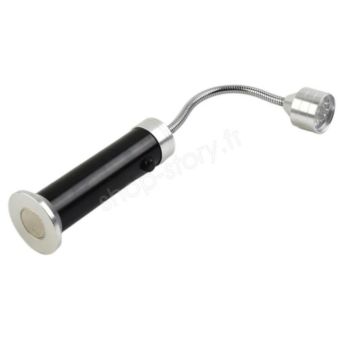 Lampe LED Barbecue avec Base Aimantée Tête Inclinable 360 Degrés Col ...