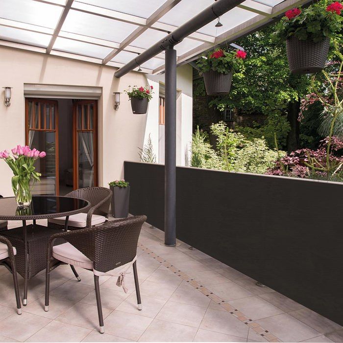 RETE FRANGIVISTA DECORATIVA BAHIA ANTRACITE 1.50X10 M TENAX RETE ...