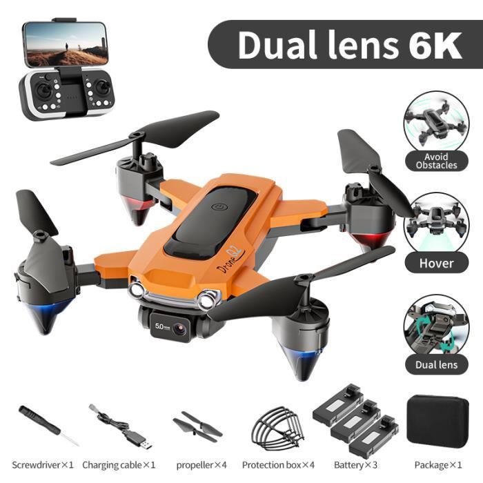 OU Double 8K-3B-Drone 8K 5G GPS UAV Professionnel HD, Photographie ...