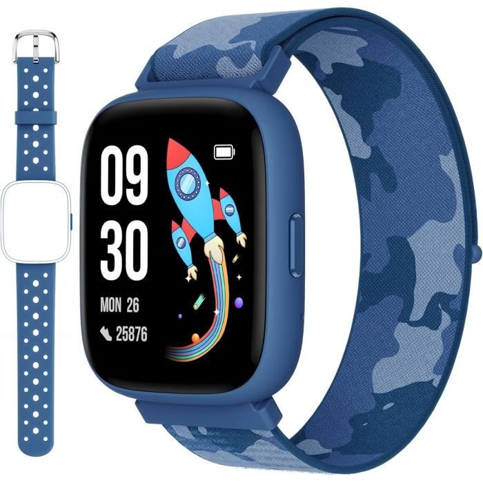 Montre Enfant Non Connectée - BIGGERFIVE - Brave 2 - Podomètre ...