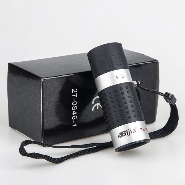 Bijia 7x18 haute définition Ultra-léger Mini poche monoculaire taille ...
