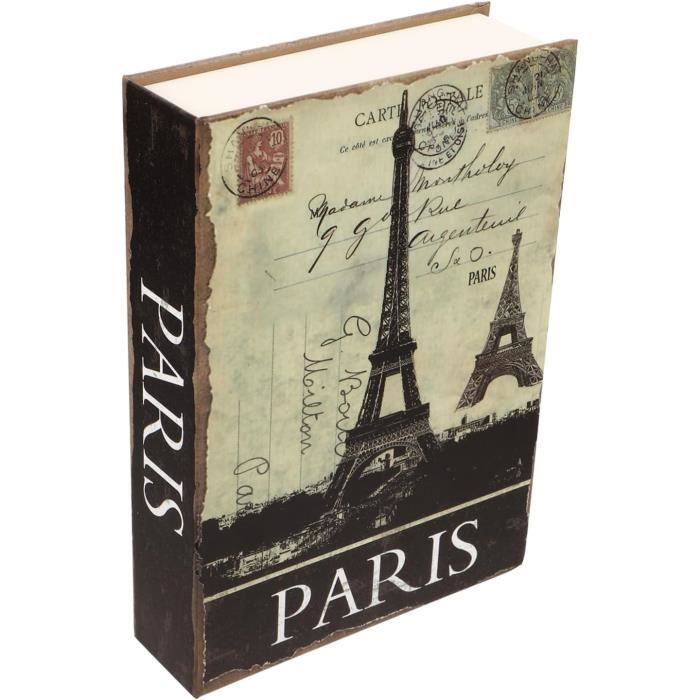 Boîte Boîte De Rangement D'Argent Décoration De Livre Ancien Faux Livre ...