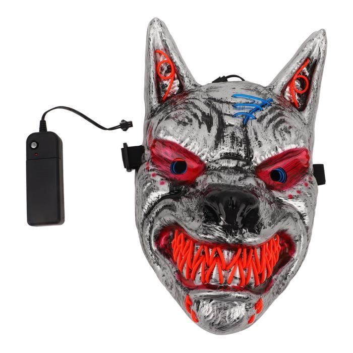 De Loup D'Halloween À Led De Tête De Loup D'Halloween Anime Demon Led ...
