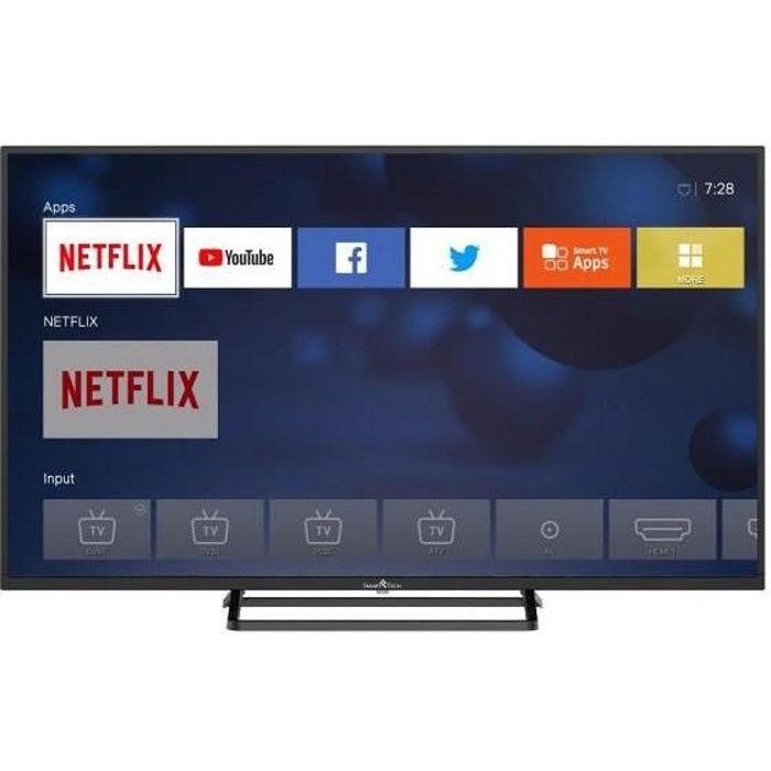 TV Smart Tech 43" FHD Linux Smart, T2/S2/C, Netflix&Youtube ...