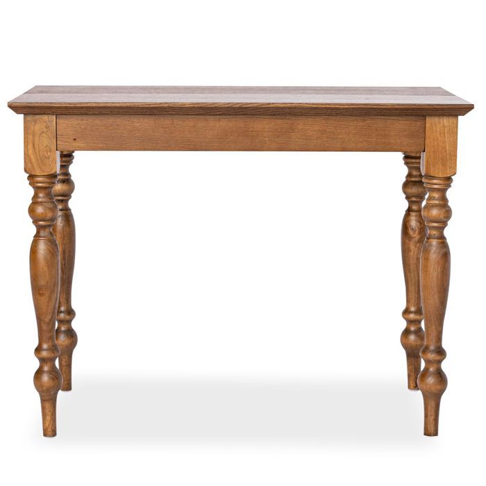 Table console extensible 250cm Elegancy Bois Noisette - Cdiscount Maison