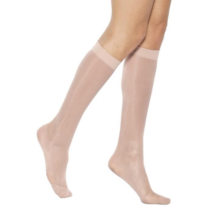 Mi-bas anti-fatigue mousse 70 deniers Chair - Cdiscount Prêt-à-Porter