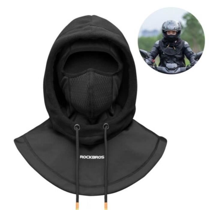 ROCKBROS Cagoules de Vélo Hiver Balaclava - Chaud Coupe-Vent Cache-Cou à Capuchon pour Moto Ski ...