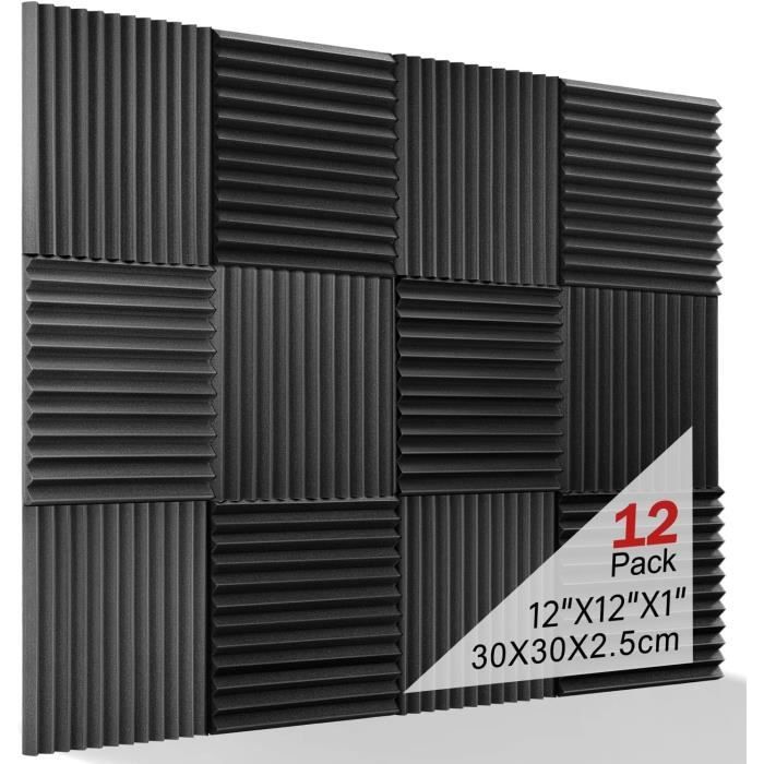 Mousse Acoustique Mousse Anti Bruit, Mousse Acoustic pour Podcasting ...