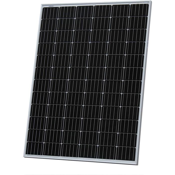 Photonic Universe Panneau solaire monocristallin 200 W pour charger des batteries 12 V ou 24 V ...
