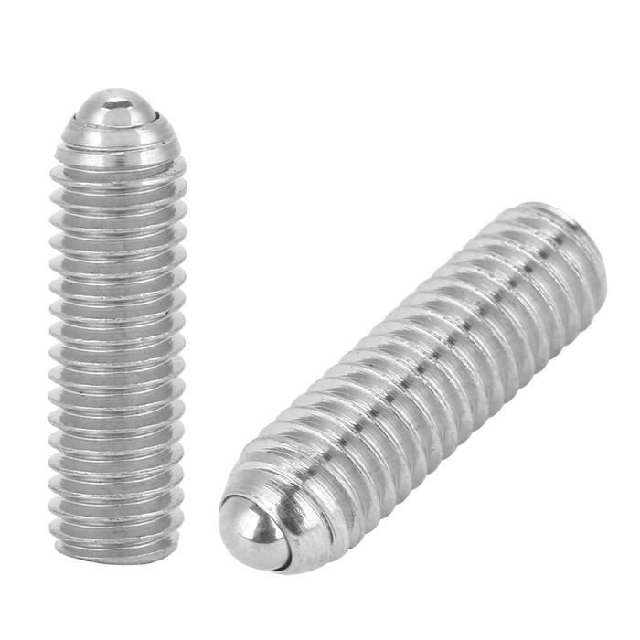 Zerone poussoir à bille à ressort 20pcs / set vis de plongeur à ressort ...