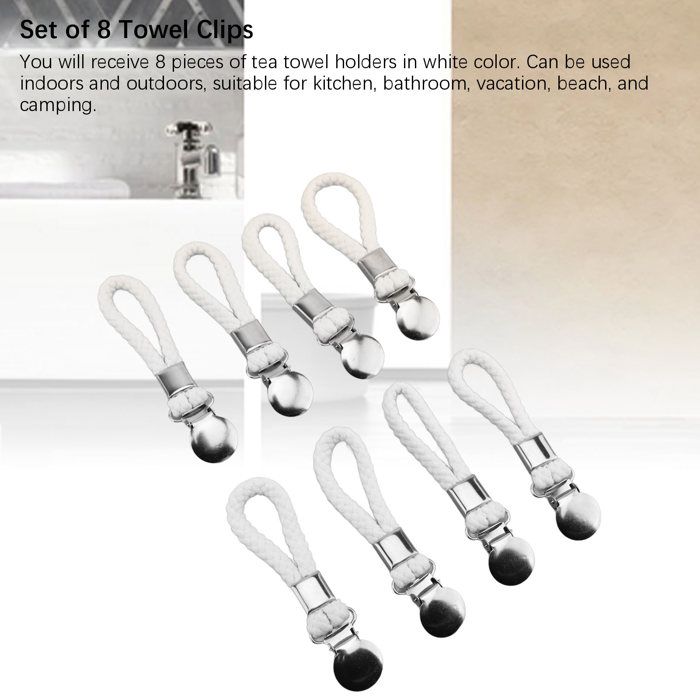 OMABETA des cintres de serviettes en boucle OMABETA Posser des clips de ...