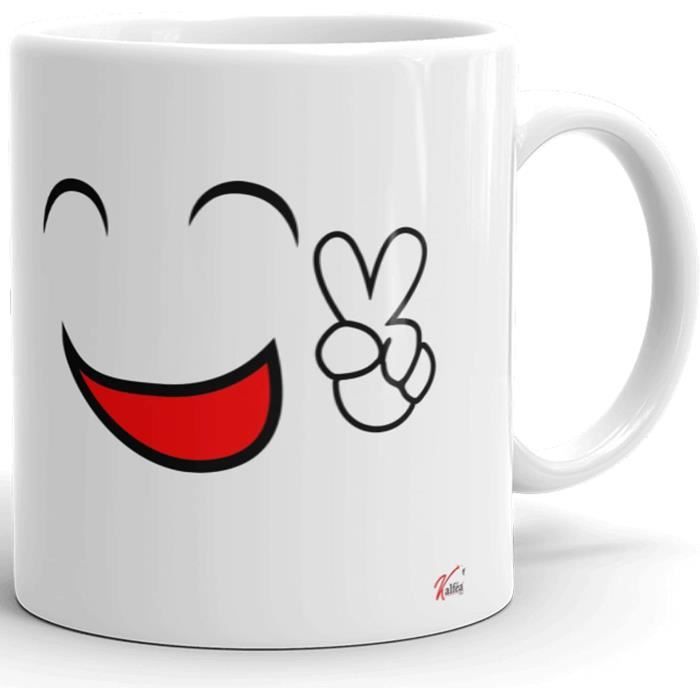 Mug Humour Cadeau Anniversaire Noël Fête 3 En 1 Fais Pas Chier Tasse Céramique Qualité Idée ...