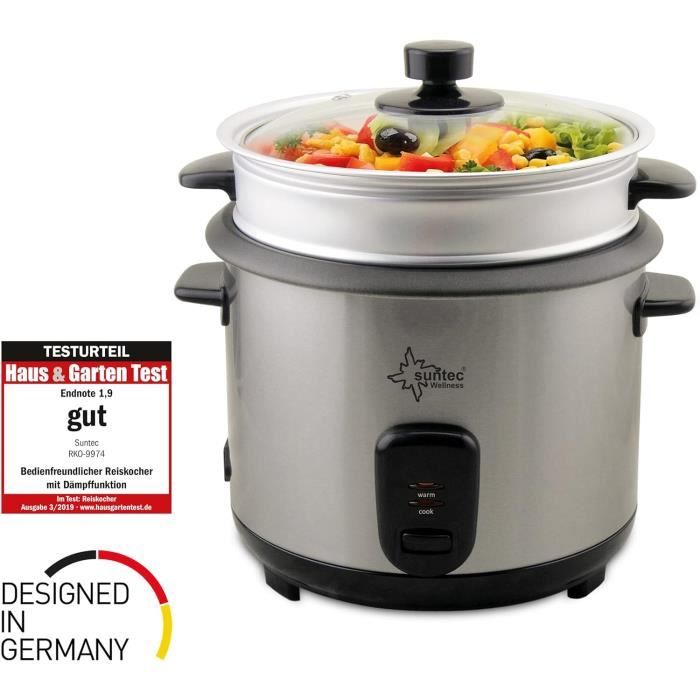 Suntec Cuiseur De Riz Rko-9974 Thuy-Denise [Capacité De 1 L, Utilisable ...