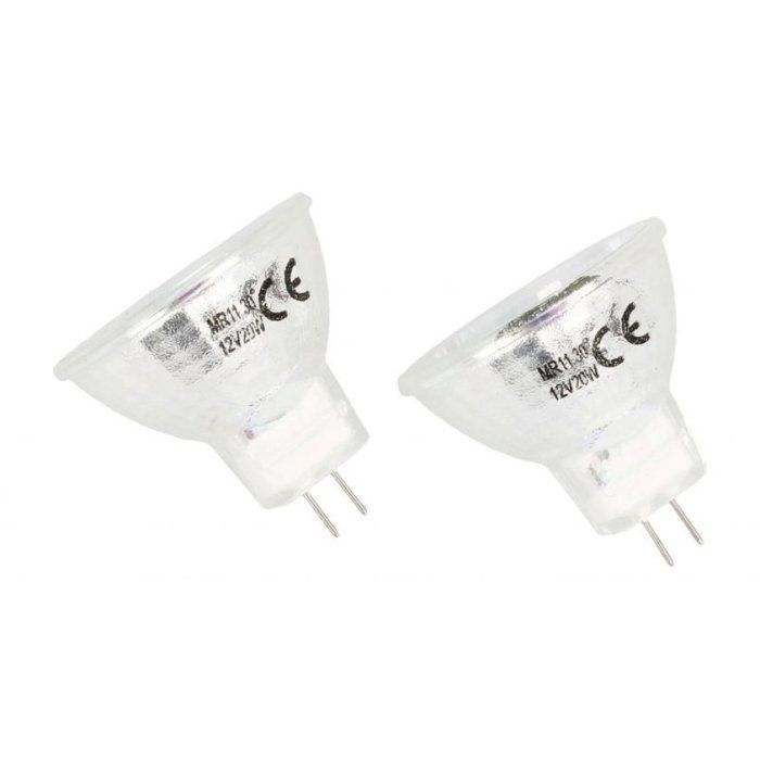 Kit 2 Halogenes 12v 20w Mr11 30Ø Ref 402 - Cdiscount Electroménager