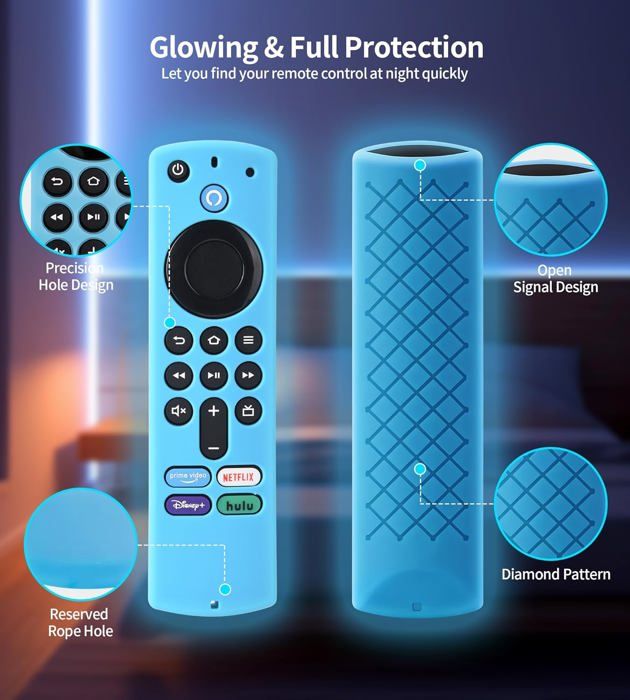 Protection Télécommande Fire Tv Stick Coque Fire Tv Stick Silicone Et ...