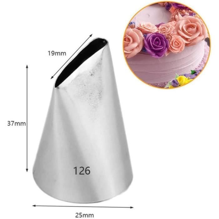 Douilles À Pâtisserie En Acier Inoxydable, 8 Pièces, Décoration De ...