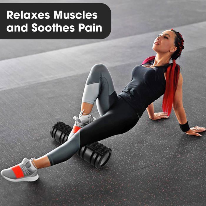 Rouleau de Massage - 1, Foam Roller 30x9.5cm Massage Profond Muscles ...
