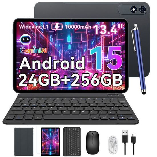 Tablette TABWEE T60 Pro 13.4" FHD, 1920*1200, RAM 24Go ROM 256Go-SD 2To ...