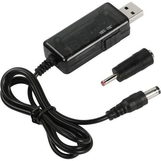 Câble Convertisseur Élévateur De Tension Usb 5V À 9V 12,Usb 5V 2A Vers ...