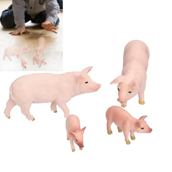 LES Modèle d'animaux de cochon Simulation Ferme Porc Animaux Modèle ...