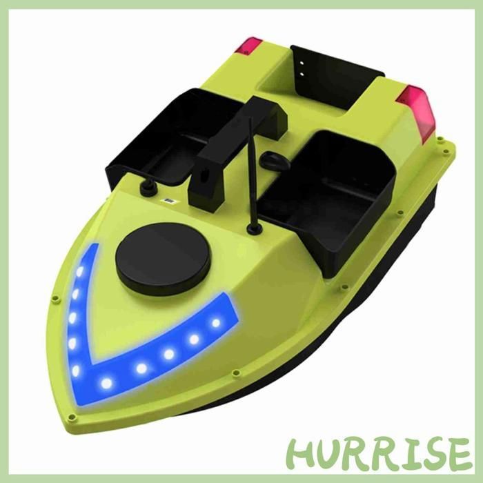 HURRISE GPS Bateau Amorceur Peche RC Telecommande Sans Fil avec 3 ...