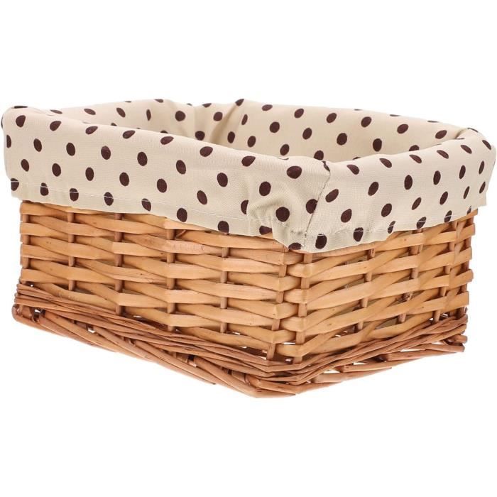 Panier À Tricoter Panier De Rangement En 1 Pièce Petit Panier De Table ...