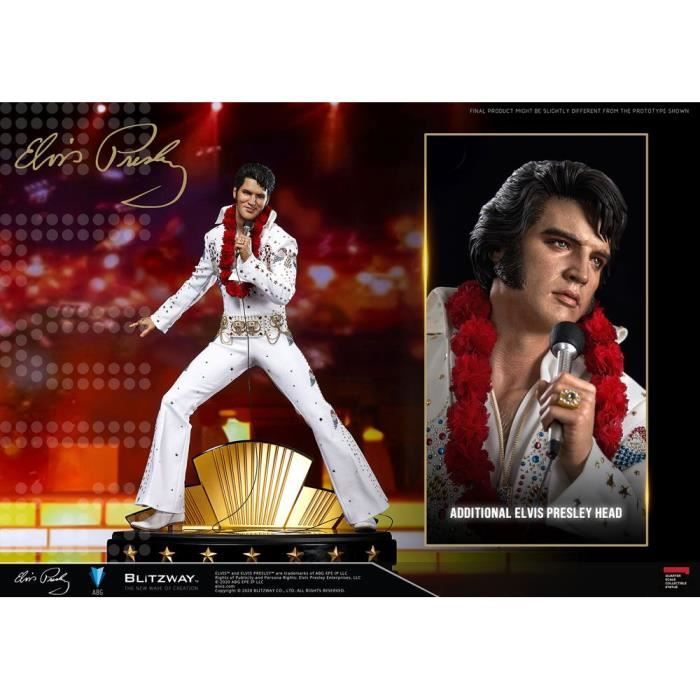 ELVIS PRESLEY STATUETTE 1-4 HYBRID SUPERB SCALE ELVIS AARON PRESLEY 52 ...