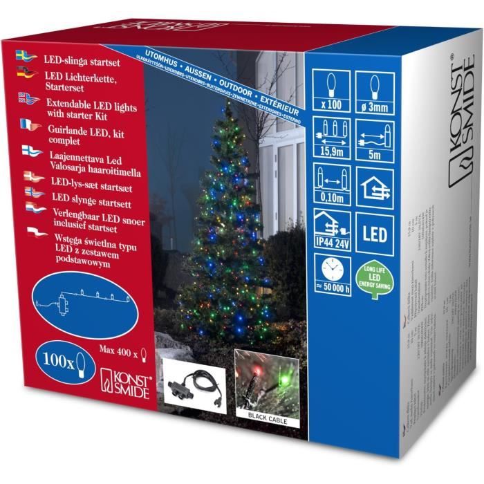 Système Compact Kit De Base Guirlande + Transfo Et Répartiteur + 100 ...