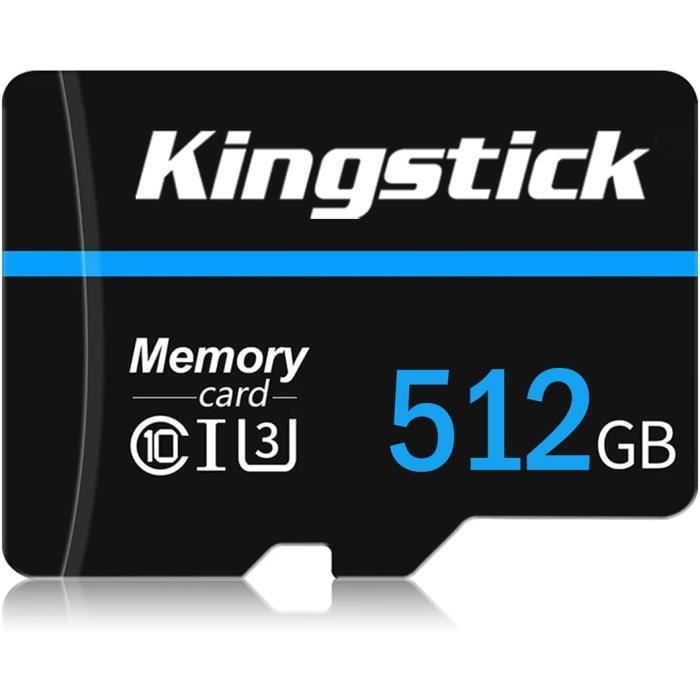 512 Go Carte Micro SD 512 Go Carte mémoire avec Adaptateur Carte ...