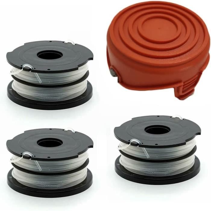 HpLive Bobine de rechange pour tondeuse à gazon, système d'alimentation automatique, 1 couvercle ...