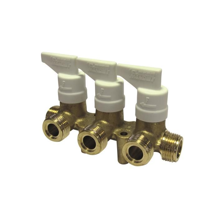 Vanne de distribution de gaz : 3 voies - Cdiscount Bricolage