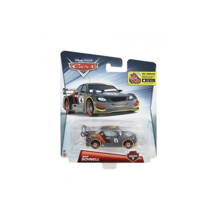 Voiture Disney Cars Max Schnell Vehicule Miniature Troc Noir - Version ...