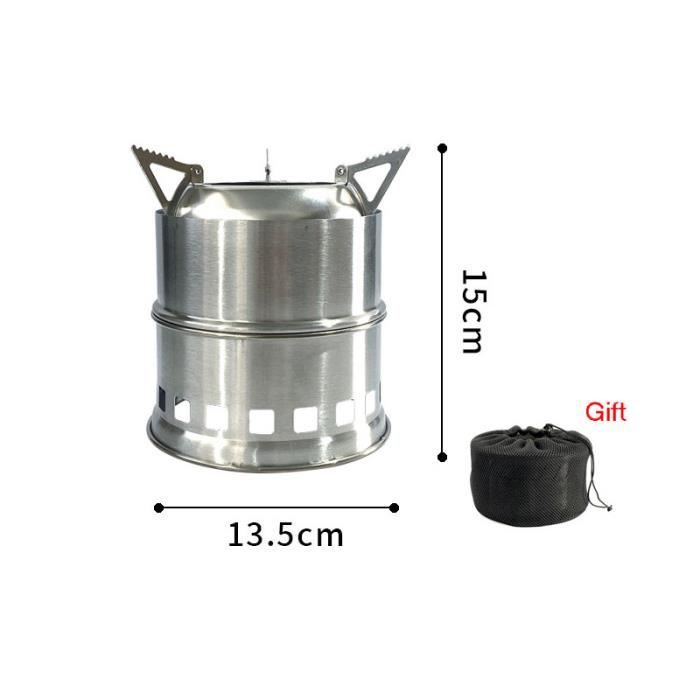 UN Fourneau de camping en plein air, table à boucle de décade d ...
