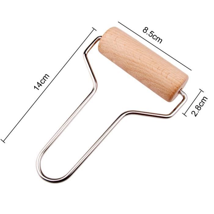 Kit sculpture,Rouleau à bois avec poignée en acier inoxydable, outils de céramique, outils de ...