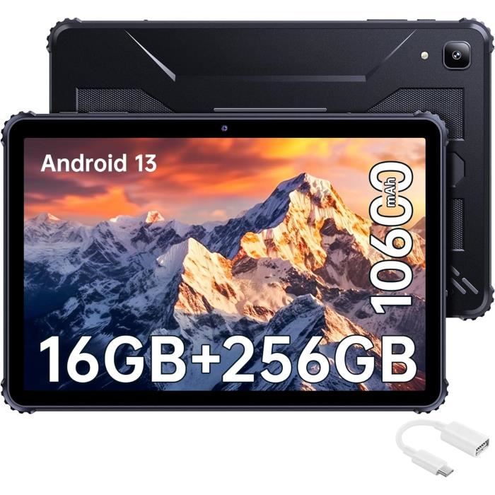 CUBOT Tab Kingkong Tablette Incassable Android 13,16GO+256GO/TF 1TO ...