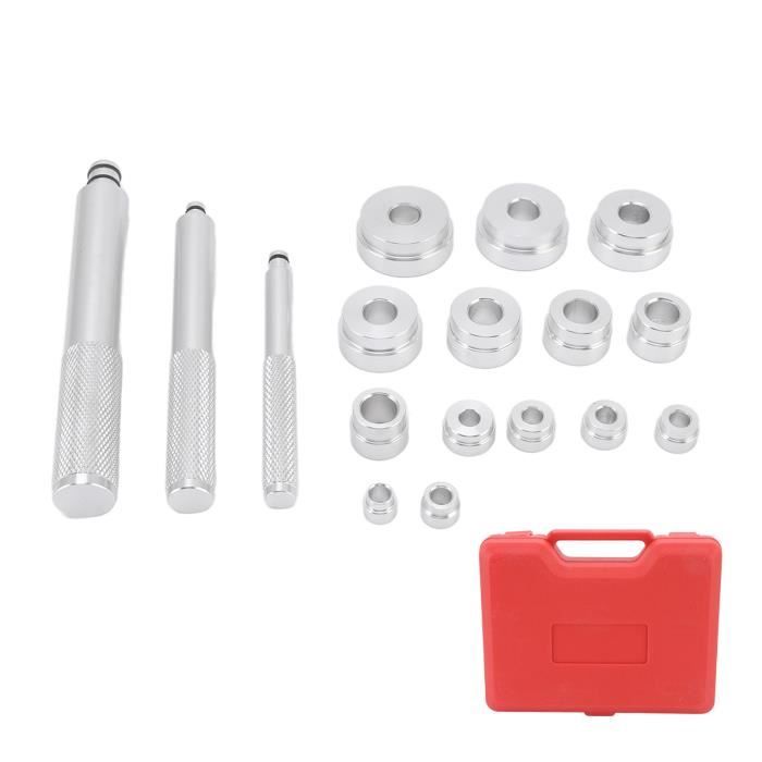 GOTOTOP Ensemble d'outils de pilote de bague Aramox Bearing Race Seal Driver Set, 17 Pièces ...