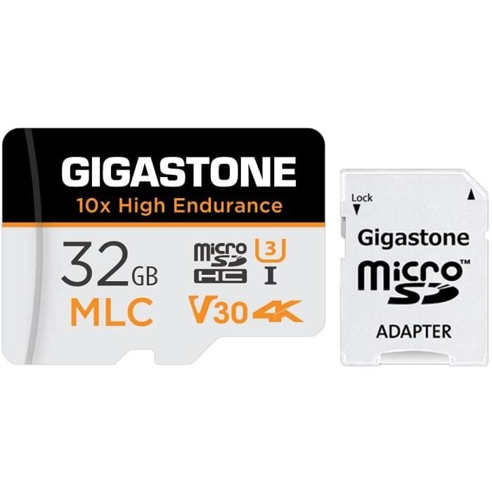 Carte Micro Sd - Limics24 - Mlc Mémoire 32 Go Compatible Caméra ...
