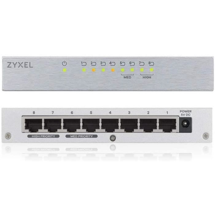 Switche Et Hub Reseau - Limics24 - Switch Ethernet Gigabit Bureau 8 ...